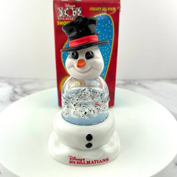 Disney | Holiday | Mcdonalds Disney 1 Dalmatians Snow Dome Snowmans ...